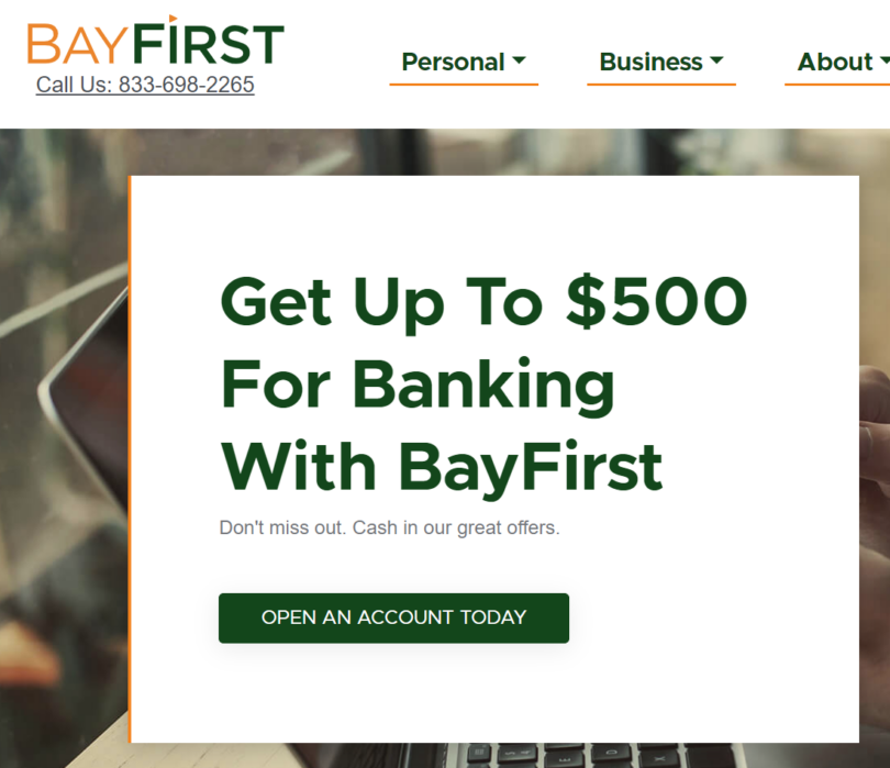 [Expired] [FL Only] Bay First (First Home Bank) $400 Checking & Savings ...