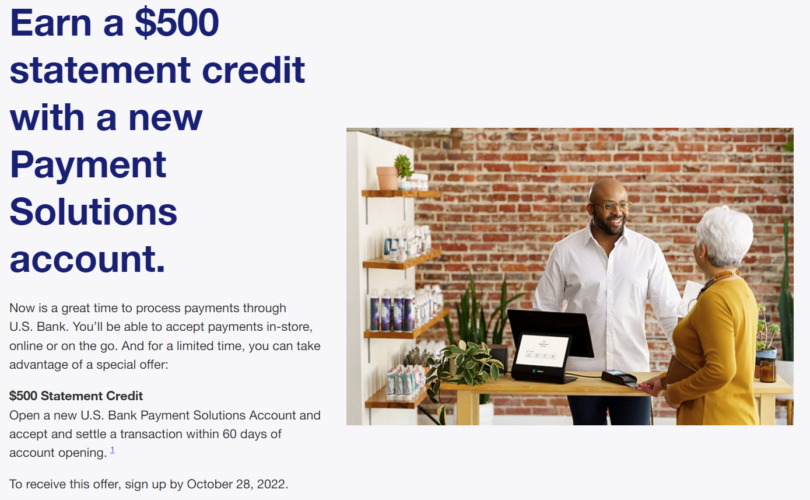 [Expired] U.S. Bank $500 Merchant Services Bonus - Doctor Of Credit