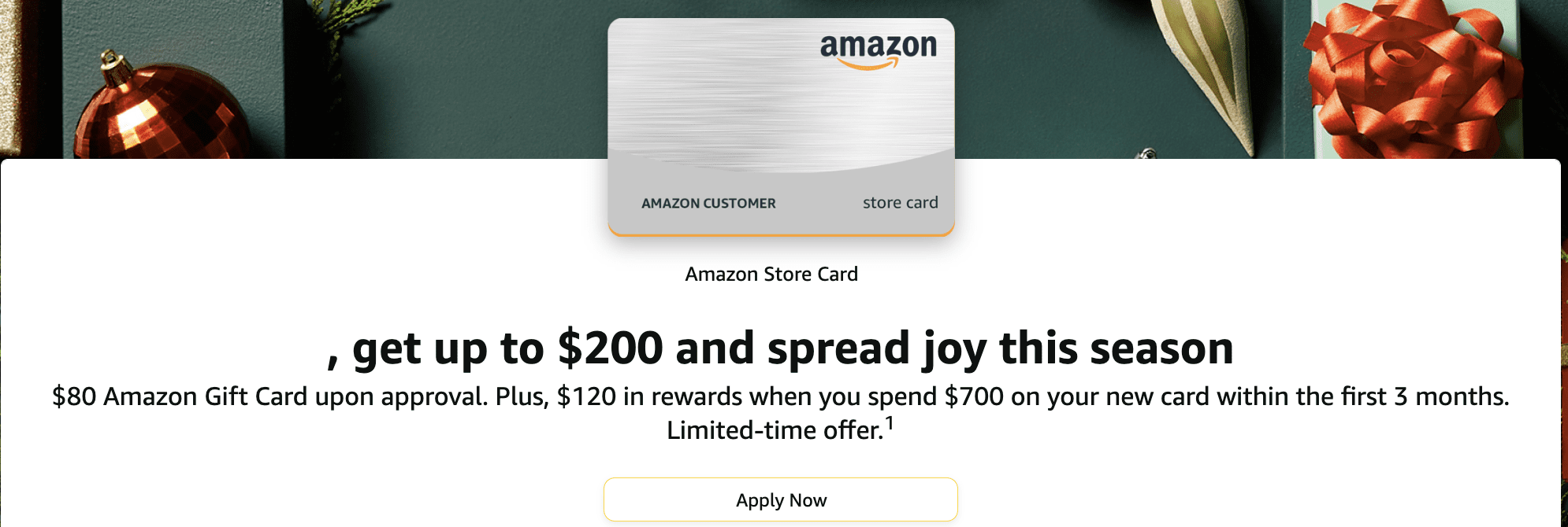 [Expired] Amazon Store Card $200 Signup Bonus - Doctor Of Credit