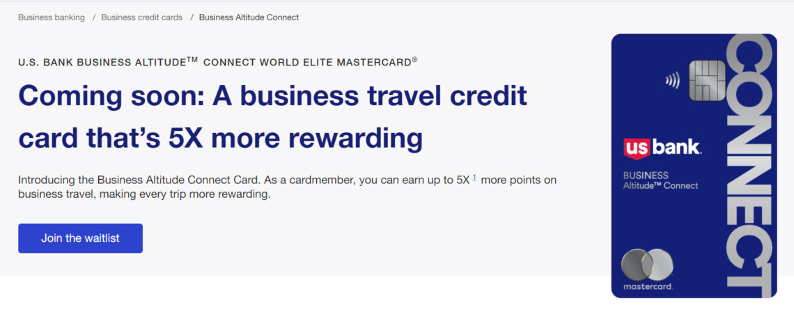 U.S. Bank Launches New Business Card 'Altitude Connect World Elite ...