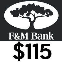 [Expired] [VA Only] F&M Bank $115 Checking Bonus - Doctor Of Credit