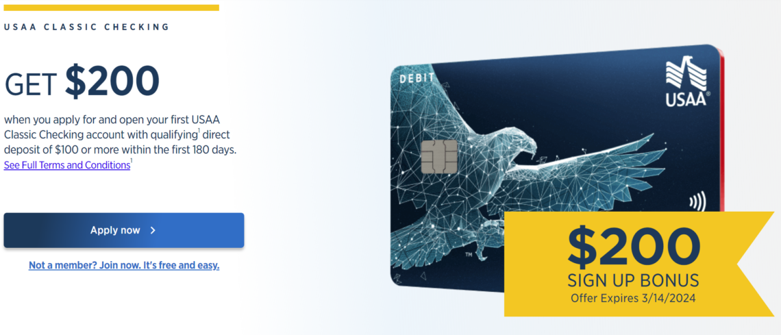 [Expired] USAA $200 Checking Bonus - Doctor Of Credit