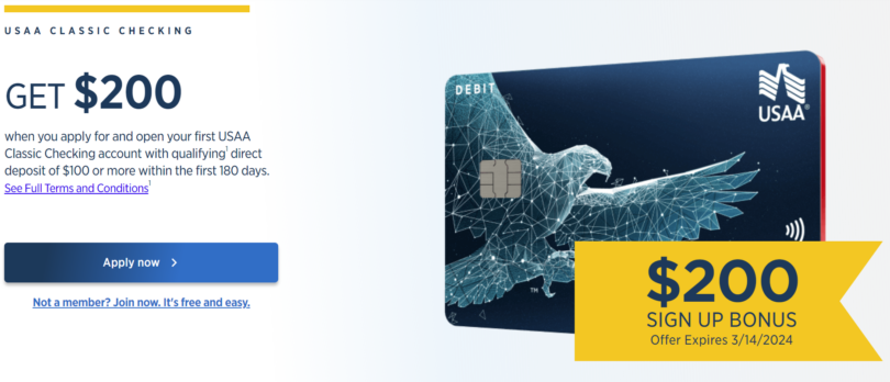 [Expired] USAA $200 Checking Bonus - Doctor Of Credit