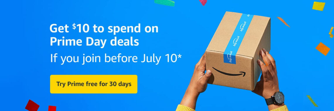 Amazon: Join Prime & Get $10 Credit To Use On Prime Day - Doctor Of Credit