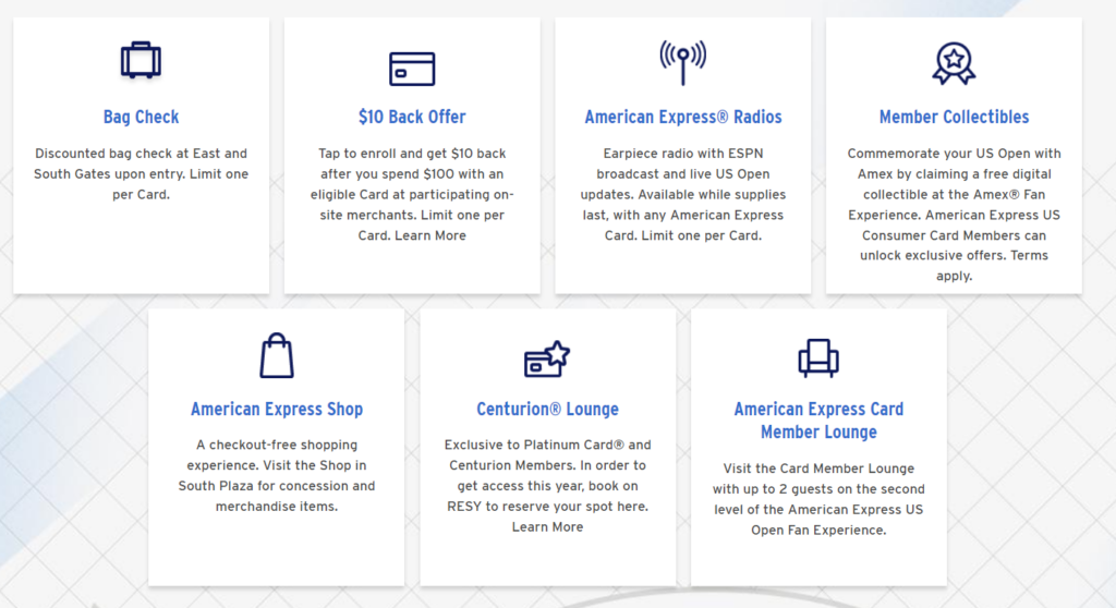 American Express Announces U.S. Open Benefits 2023 (Two Lounges & $10 ...