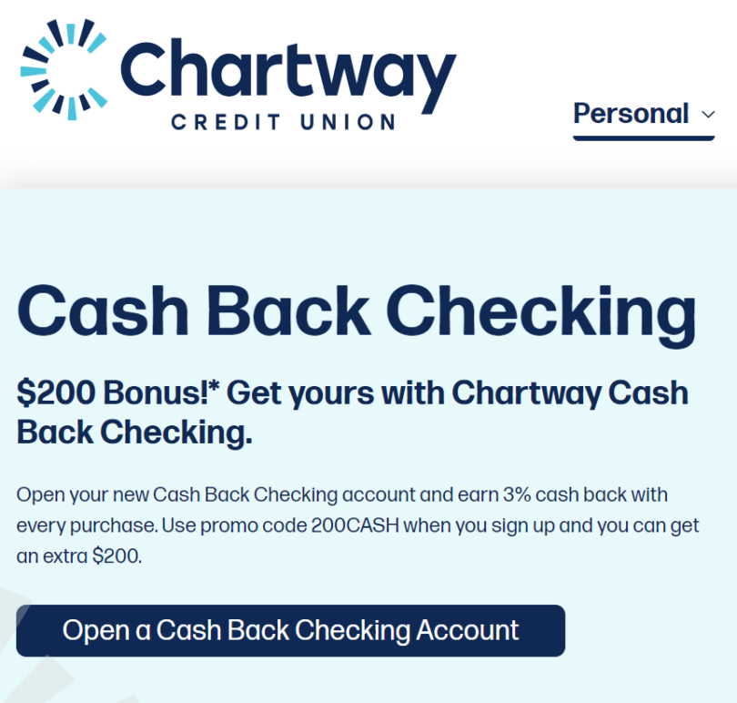 [Expired] Chartway Federal Credit Union $200 Checking Bonus, Direct ...