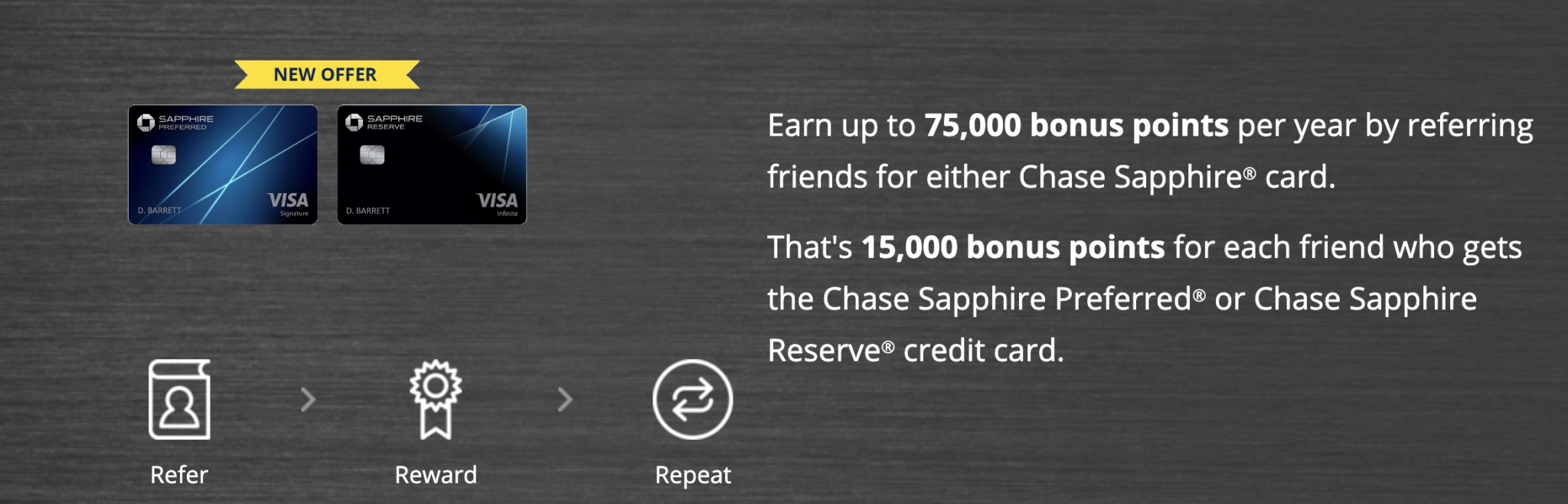 Chase Now Allows Family Referrals Between Sapphire Reserve & Sapphire ...