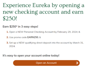 [Expired] [IL Only] Eureka Savings Bank $250 Checking Bonus - Doctor Of ...
