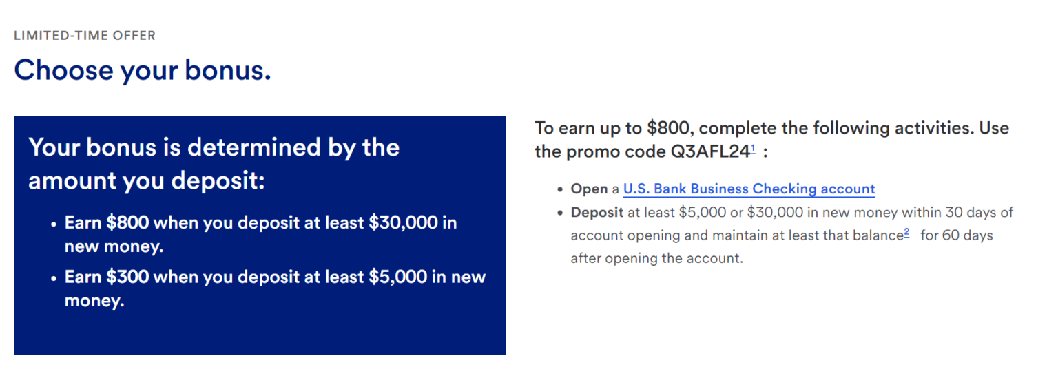 [Expired] U.S. Bank $800 Business Checking Bonus - Doctor Of Credit
