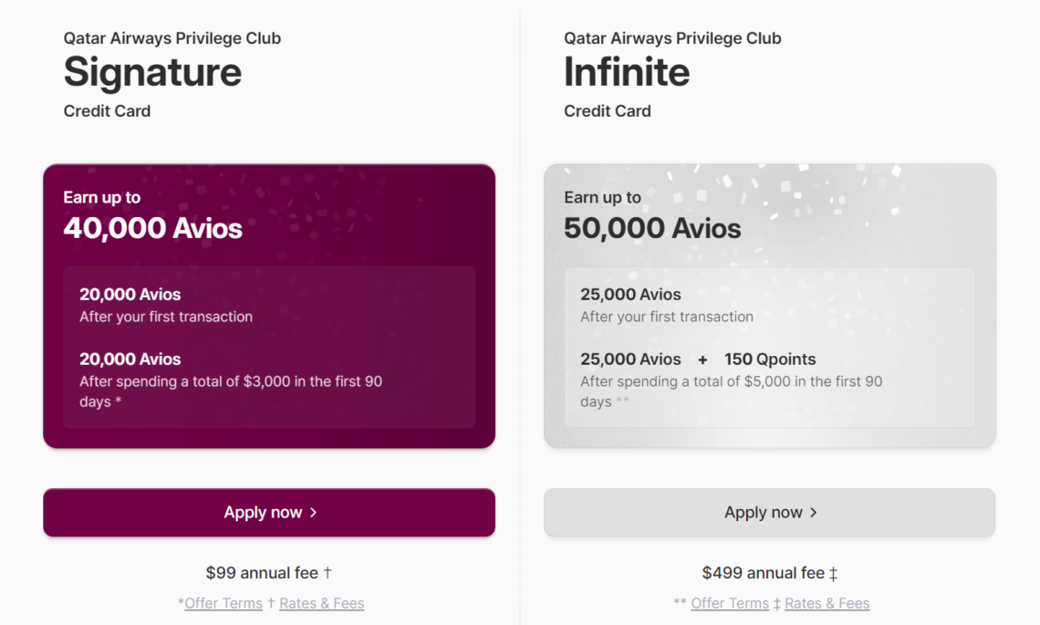 Cardless Qatar Cards: Up To 60,000 Miles Bonus - Doctor Of Credit