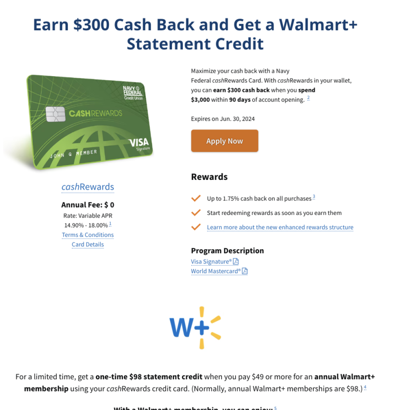 [Expired] Navy Federal Credit Union (NFCU) cashRewards Credit Card ...