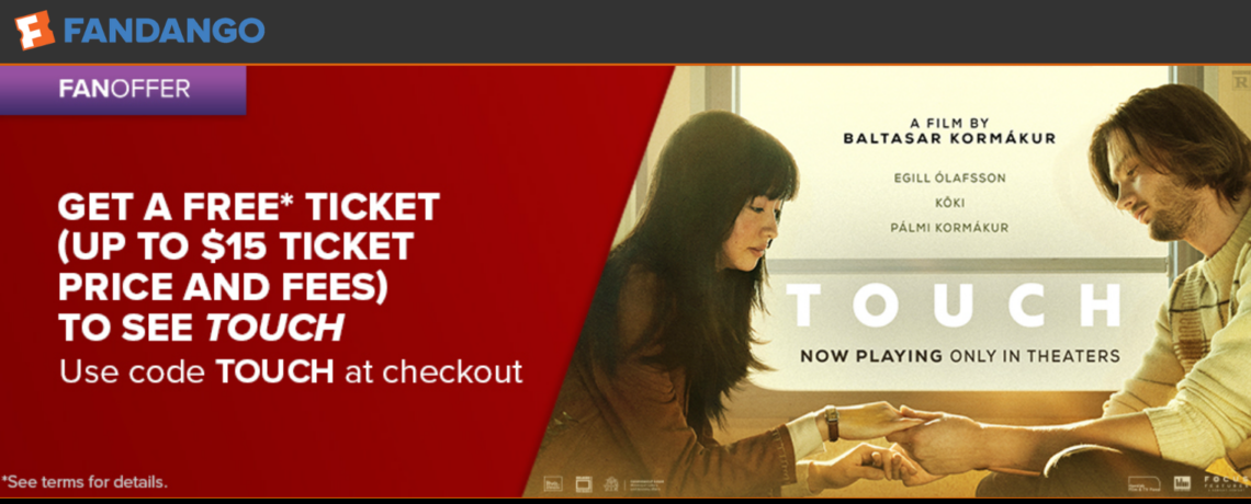 [Expired] Fandango: Free Ticket To See Movie Touch (2024) With Promo ...