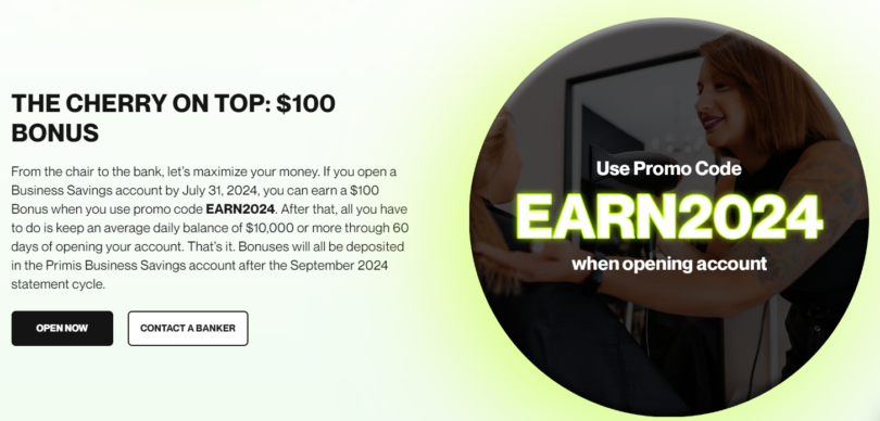 [Expired] Primis Bank $100 Business Savings Bonus - Doctor Of Credit