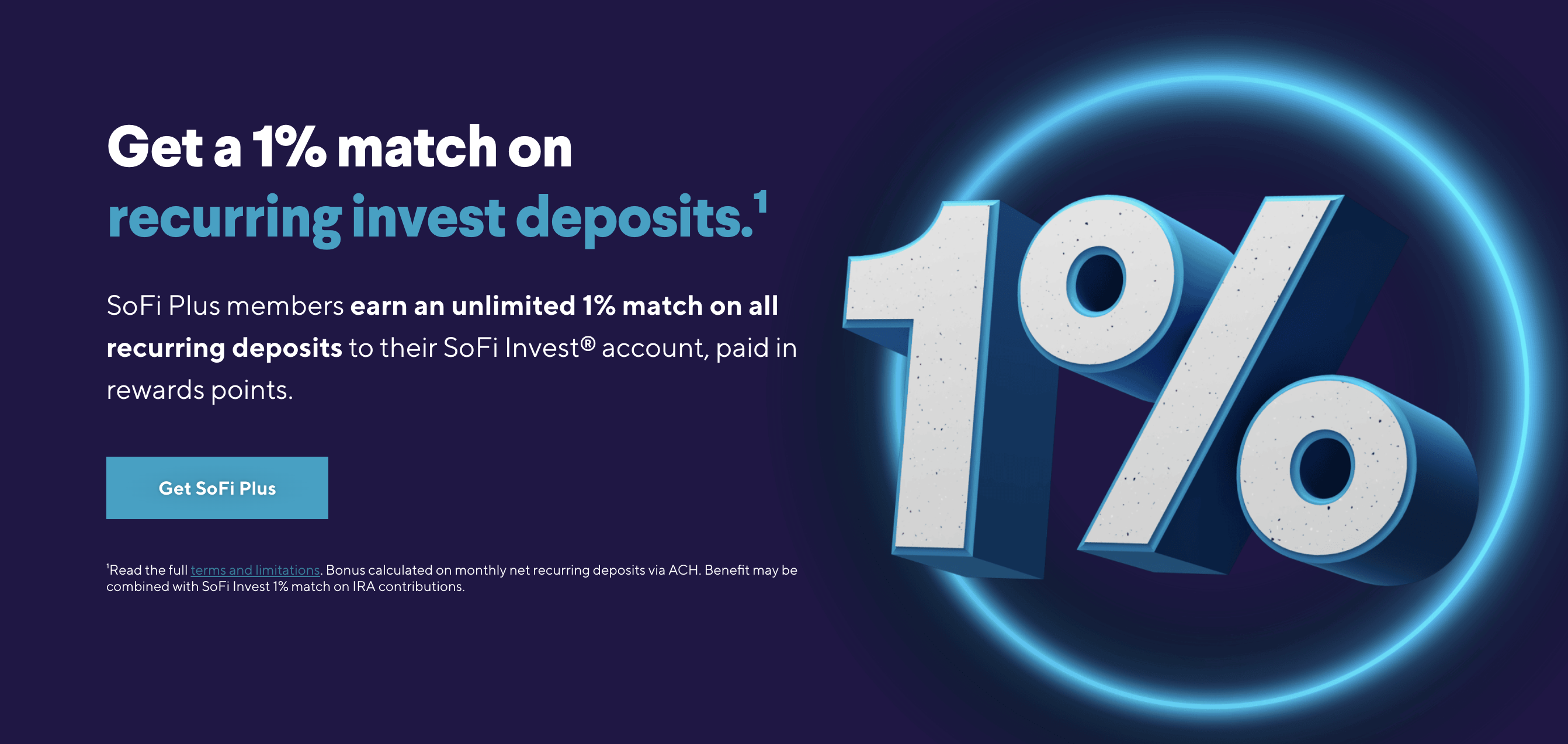 SoFi Invest 1% Bonus Match On Recurring Deposits (Unlimited) - Doctor ...