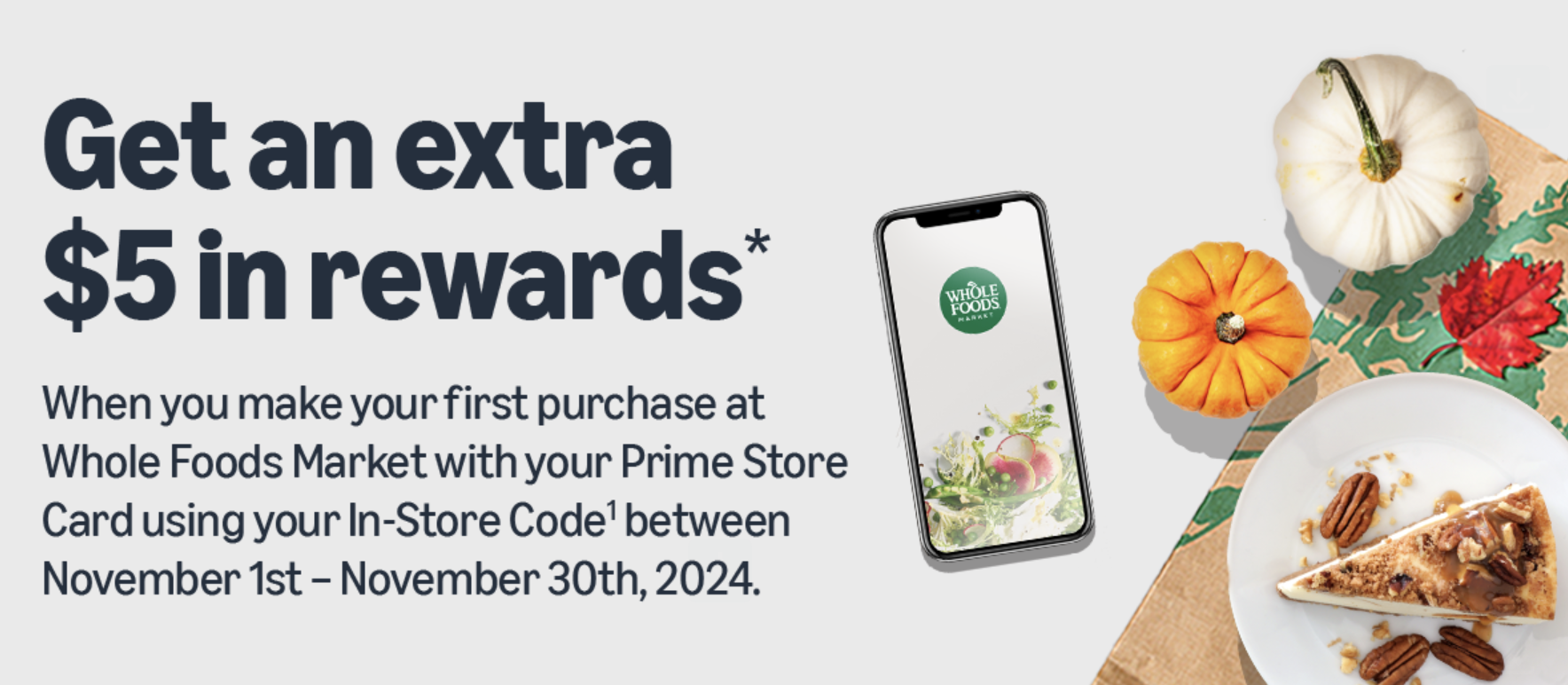 Amazon Prime Synchrony Card: Get $5 With Your First Purchase At Whole ...