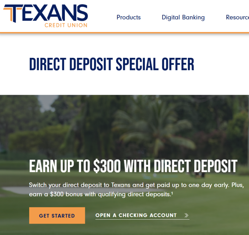 [TX] Texans Credit Union $300 Checking Bonus - Doctor Of Credit