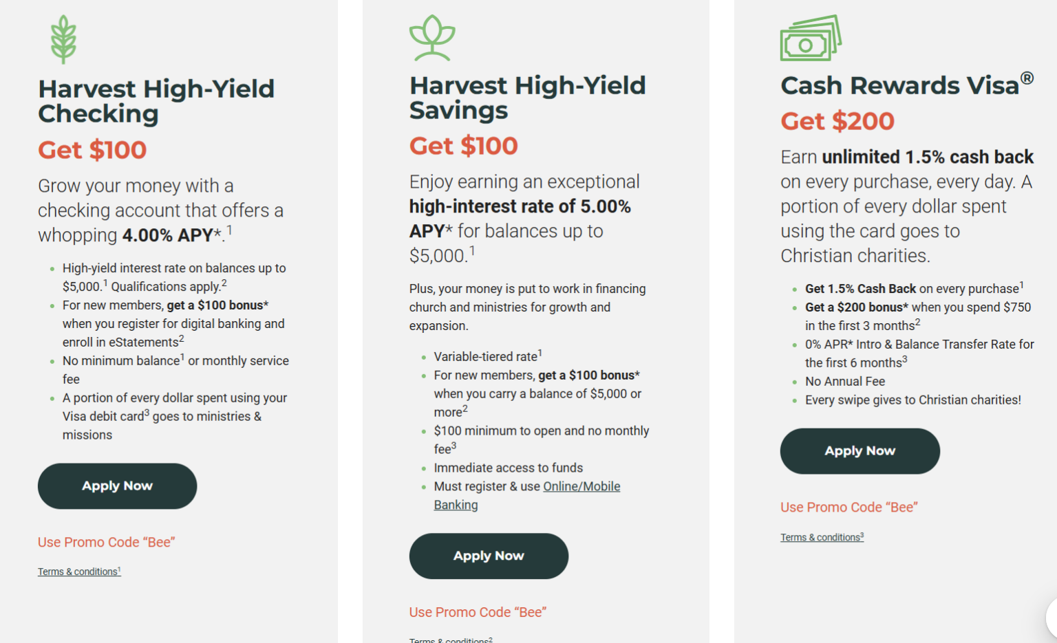 Christian Community Credit Union $100 Checking & $100 Savings - Doctor ...