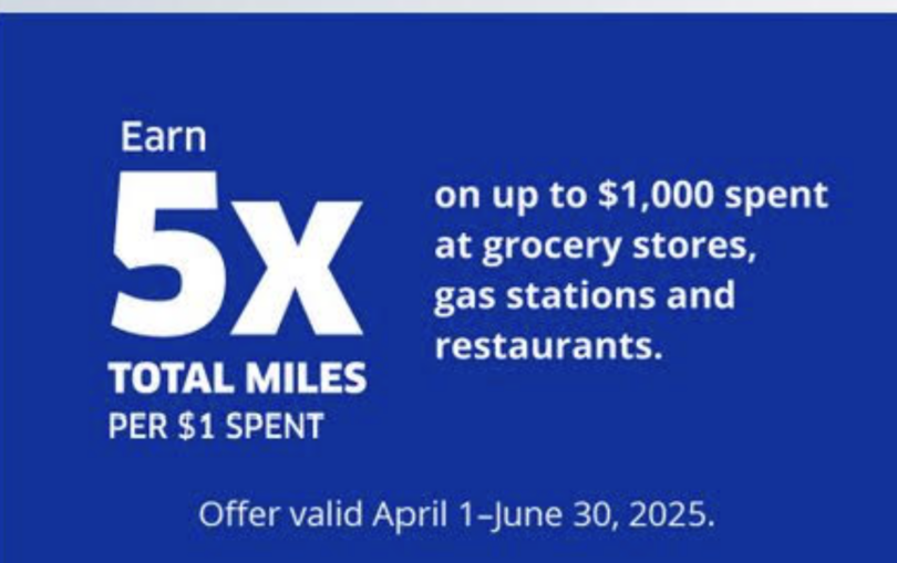 (Targeted) Chase Spend Offer: 5x Spend Bonus On Grocery, Gas, Dining ...