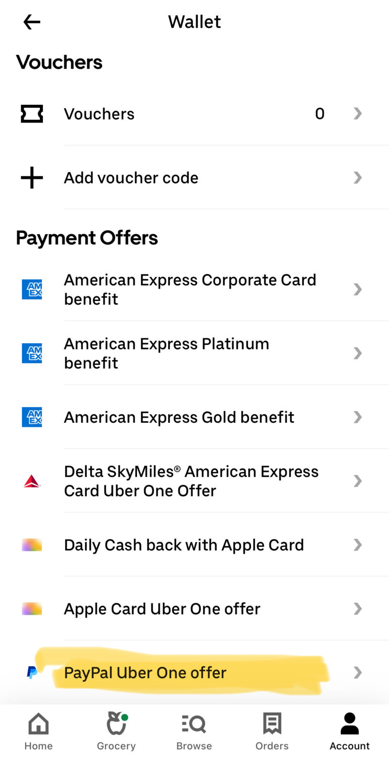 Get 5 Months Free Uber One Membership When Switching Payment Method in UberEATS - Doctor Of Credit