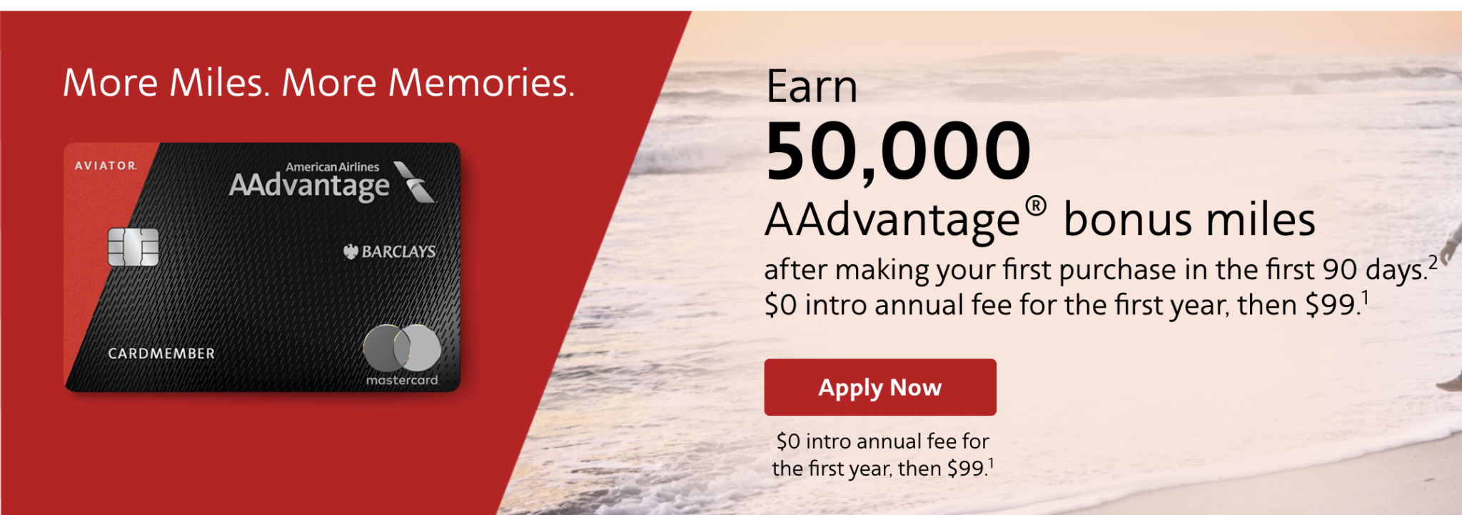 [Expired] Barclays Aviator Red World Elite MasterCard 50,000 Miles ...