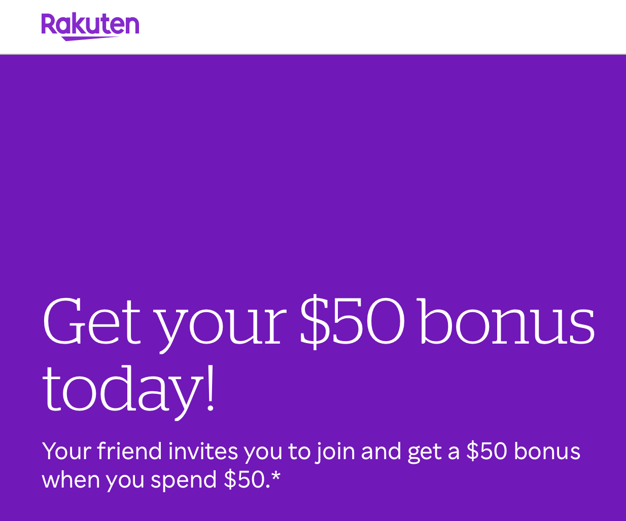 Rakuten $50/5,000 Referral Bonus - Highest Ever - Doctor Of Credit