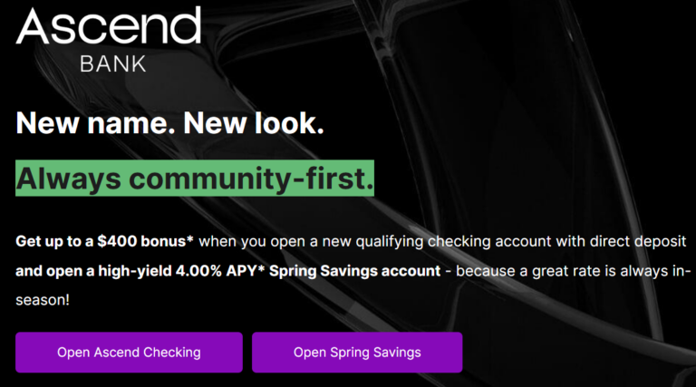 [CT] Ascend Bank $400 Checking Bonus - Doctor Of Credit