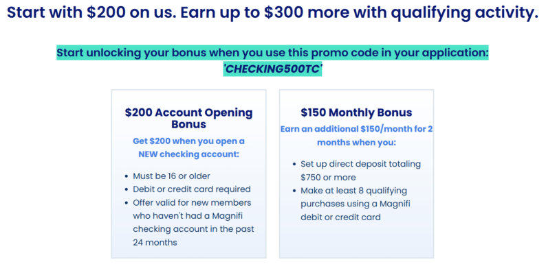[Expired] Magnifi Financial $500 Checking Bonus - Doctor Of Credit