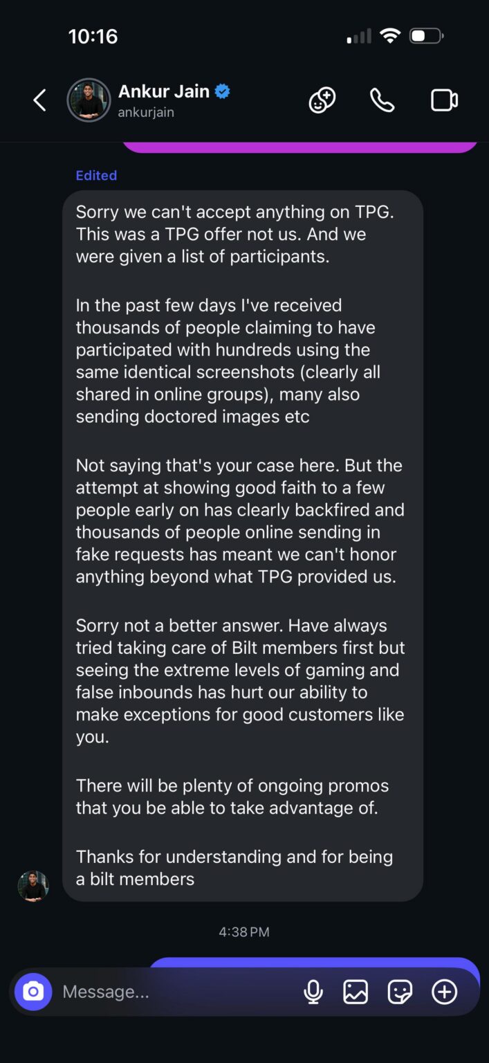 BILT Issues - Cards Not Working, Promotions Not Working & More