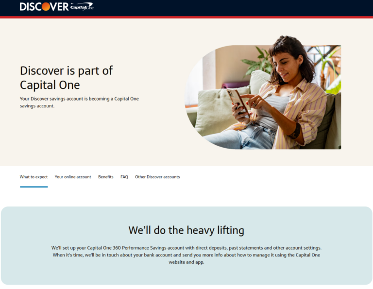 Discover Savings Accounts To Become Capital One Savings Accounts ...
