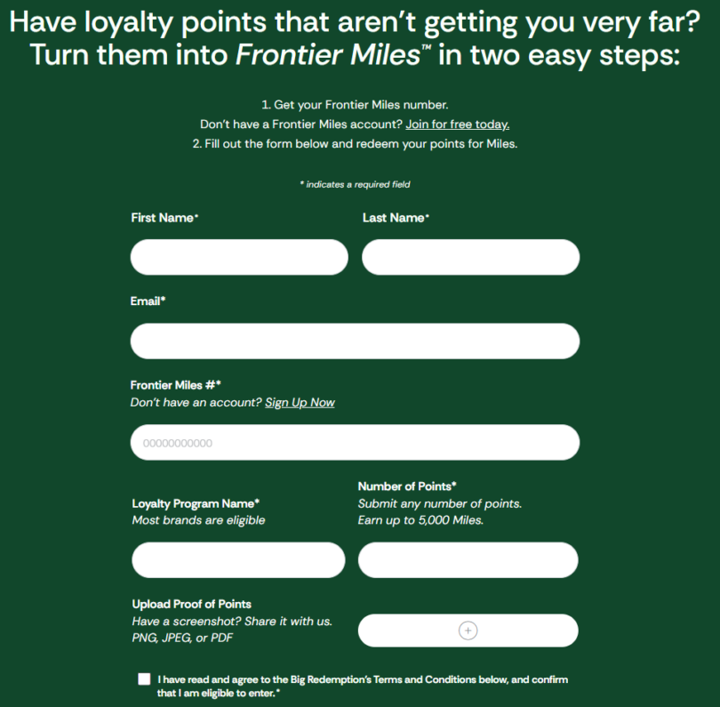 [Expired] Frontier: Get 5,000 Miles For Free [Easy] - Doctor Of Credit